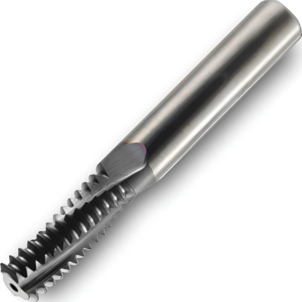 Ingersoll Cutting Tools - Helical Flute Thread Mill: 1/4, 3 Flute, 0. ...