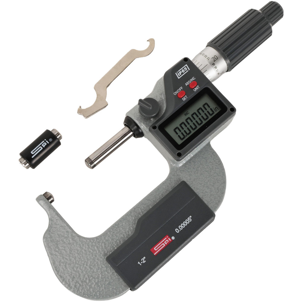 SPI - Ball Anvil Micrometers; Operation Type: Electronic; Minimum ...