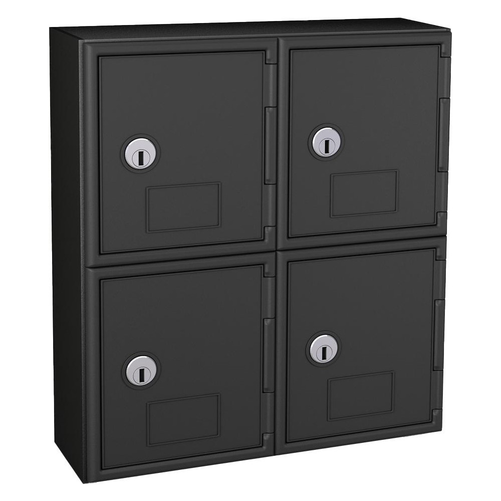 United Visual Products - Lockers: Starter, 4-Wide, Yes | MSC Direct