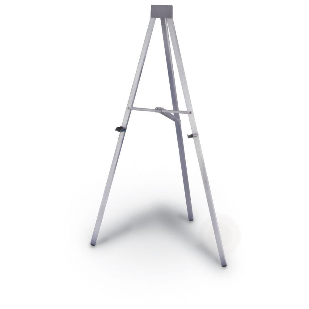United Visual Products - Easels: Folding Easel, Silver | MSC Direct