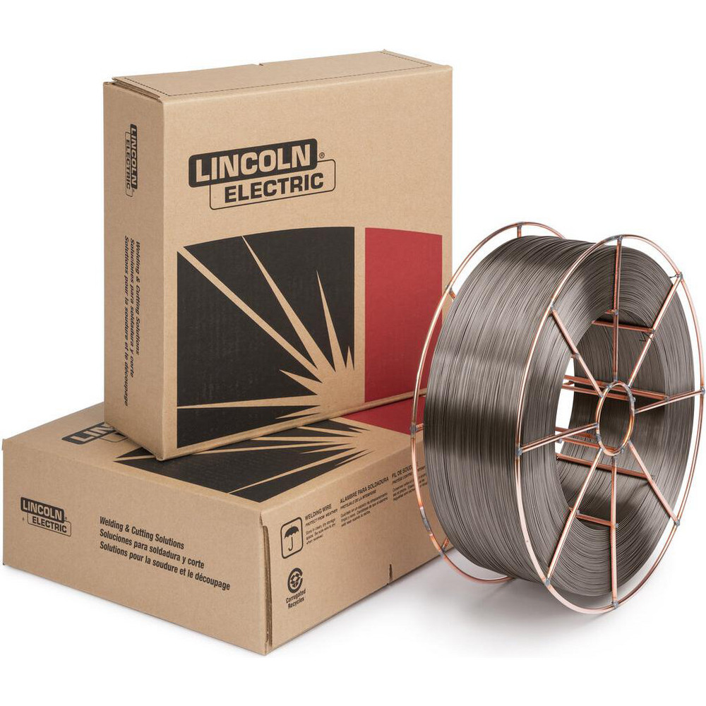 Lincoln Electric - MIG Solid Welding Wire: 0.045" Dia, Steel Alloy ...