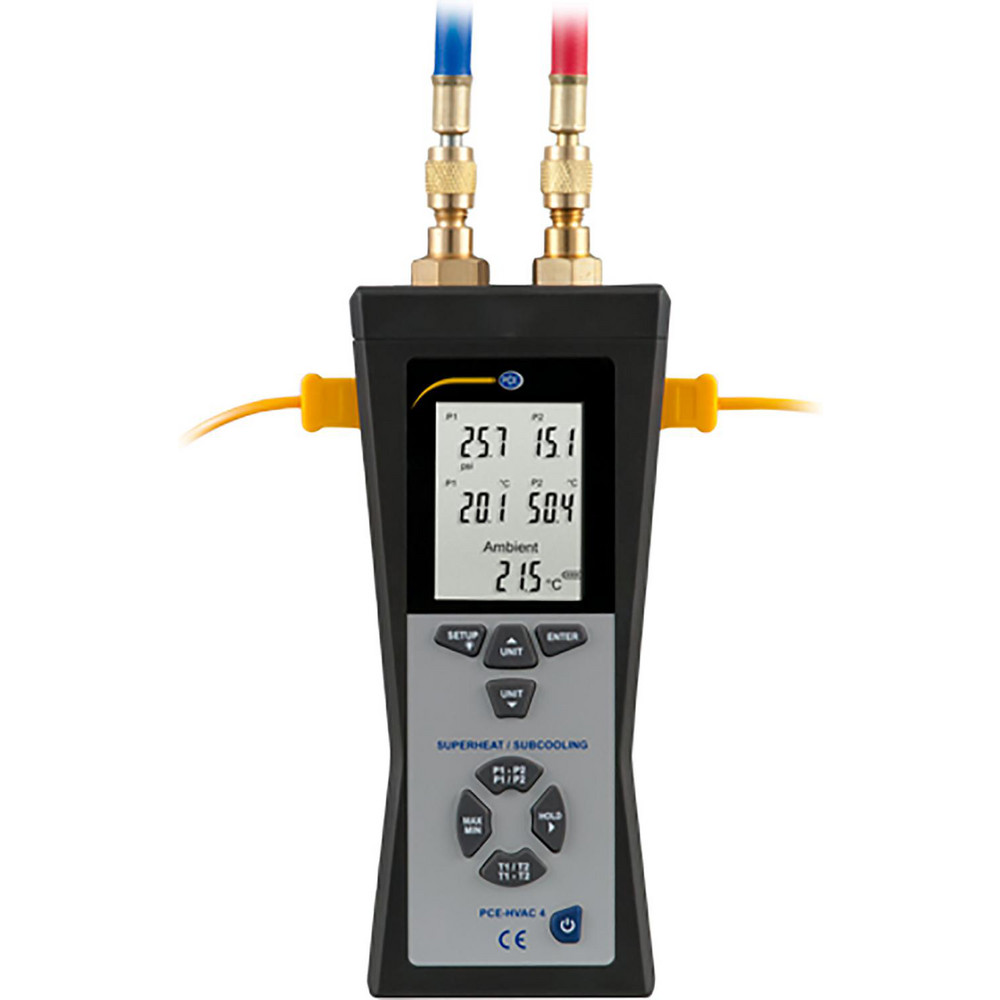 PCE Instruments - Differential Pressure Gauges & Switches: Connection ...