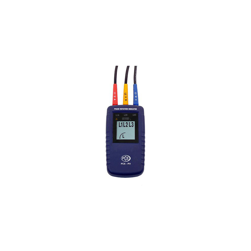 PCE Instruments - Phase Rotation Testers; Number of Phases: 3; Maximum ...
