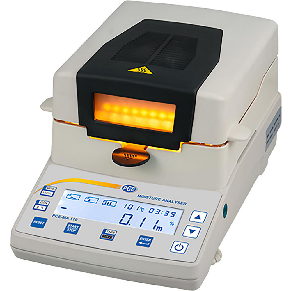 PCE Instruments - Moisture Analyzer: 104 to 390 °, 0.01% Accuracy | MSC ...