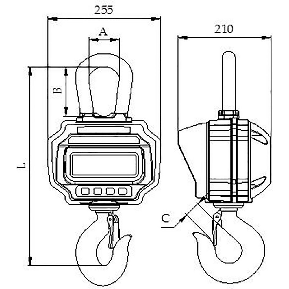 PCE Instruments - Crane Scales & Hanging Scales: Type: Crane Scale ...