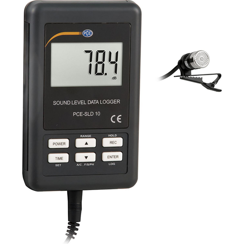 PCE Instruments - Sound Meter: A & C Frequency Weight, LCD Display ...