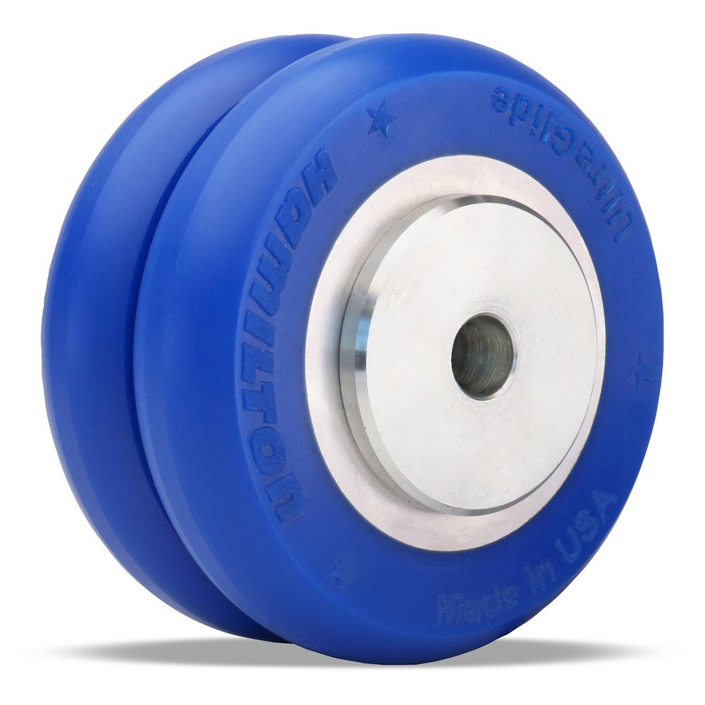 Hamilton Twin Wheel Caster Wheel Polyurethane On Aluminum 4 Dia 2 hamilton-twin-wheel-caster-wheel-polyurethane-on-aluminum-4-dia-2