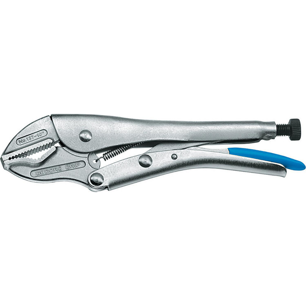 Gedore - Locking Plier: 10'' OAL, 1.25'' Jaw Capacity, Standard Jaw ...