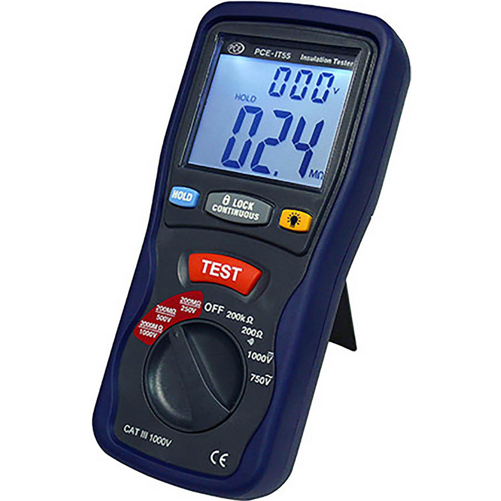 PCE Instruments - Electrical Insulation Resistance Testers ...
