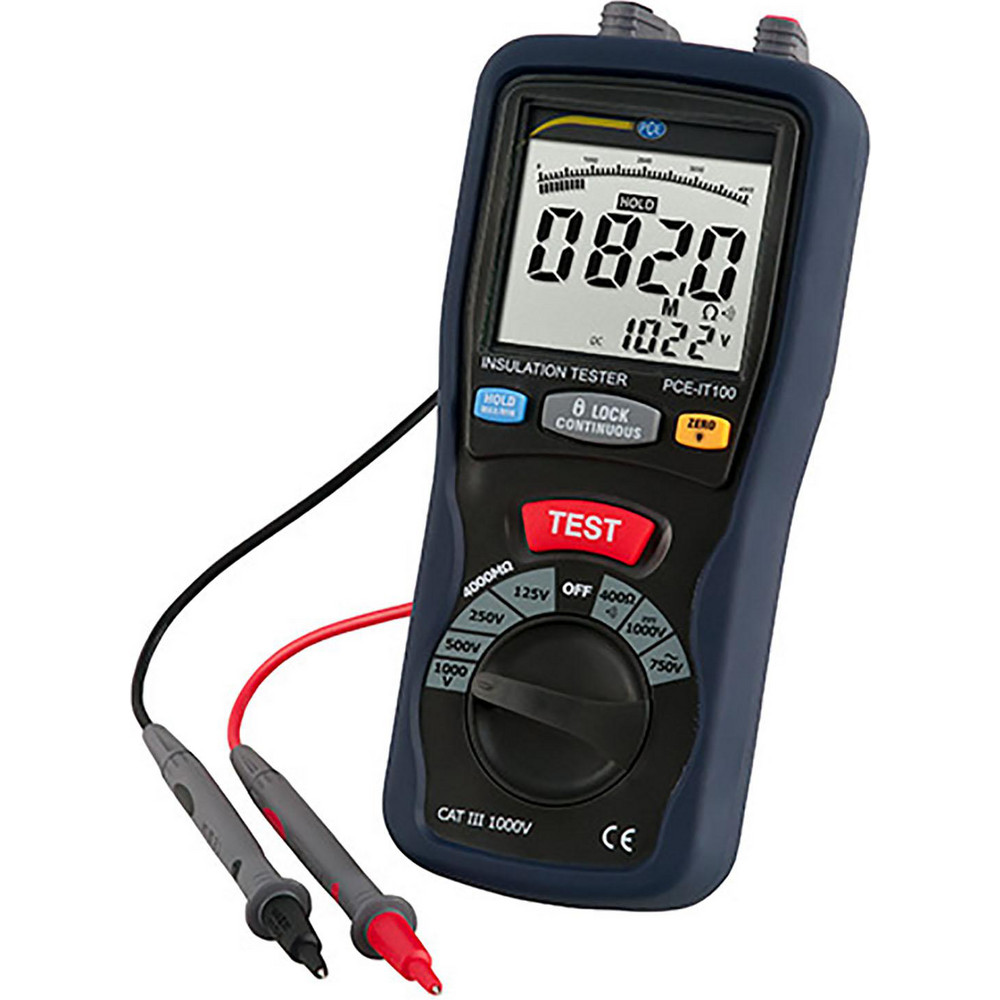 PCE Instruments - Electrical Insulation Resistance Testers ...