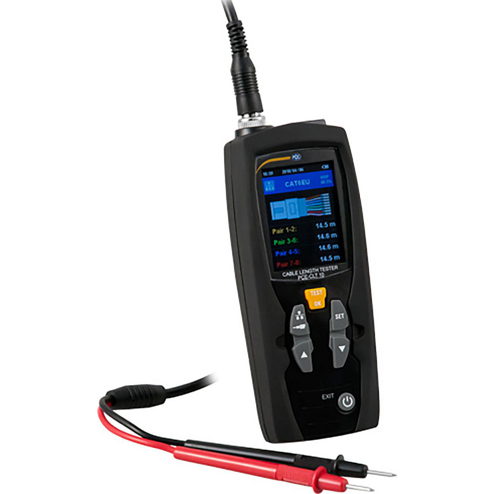 PCE Instruments - Cable Testers; Cable Type: Wire Leads; Display Type ...