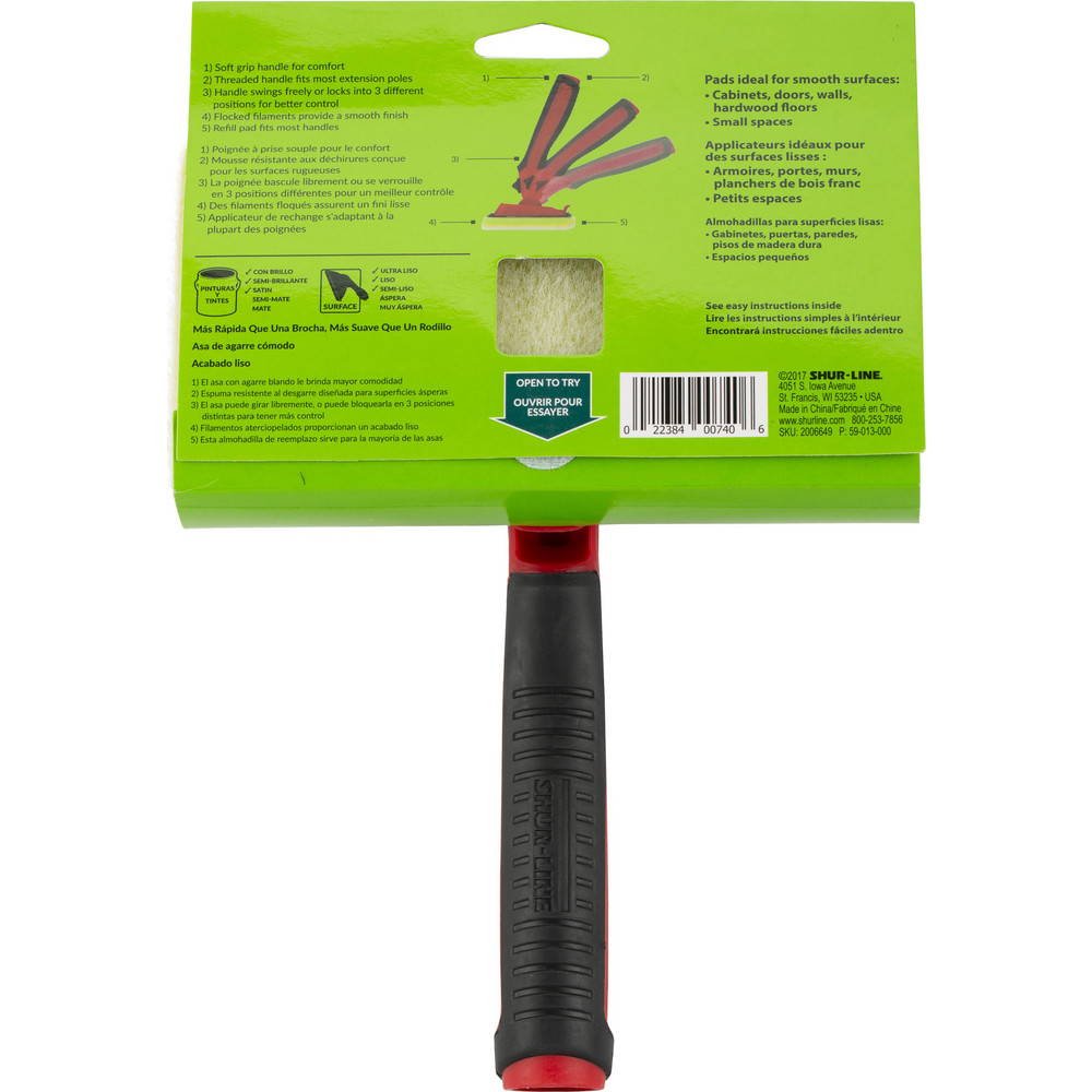 Shur-Line - Paint Pads: Shakes, Shingles, Siding, Walls, Floors, 7 ...