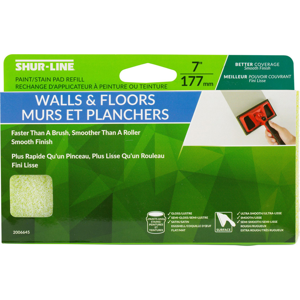 Shur-Line - Paint Pads: Application: Shakes, Shingles, Siding, Walls ...