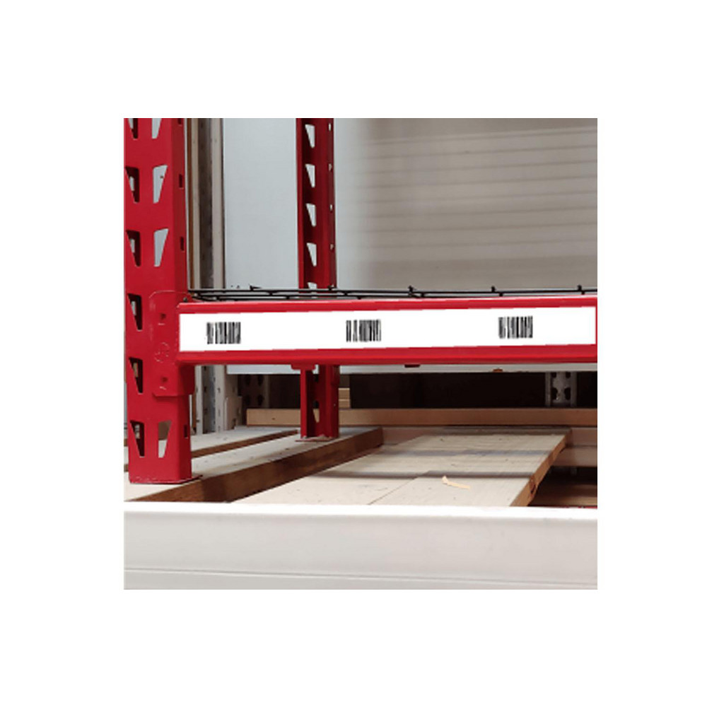 Aigner Label Holder - Label: Rectangle, 48" Wide, 2" High | MSC Direct