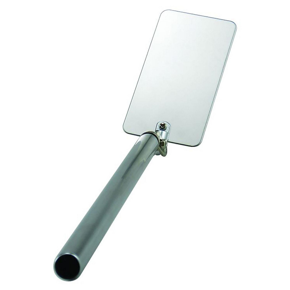 General - Flame Inspection Mirror: Rectangular, Metal Mirror, Metal ...