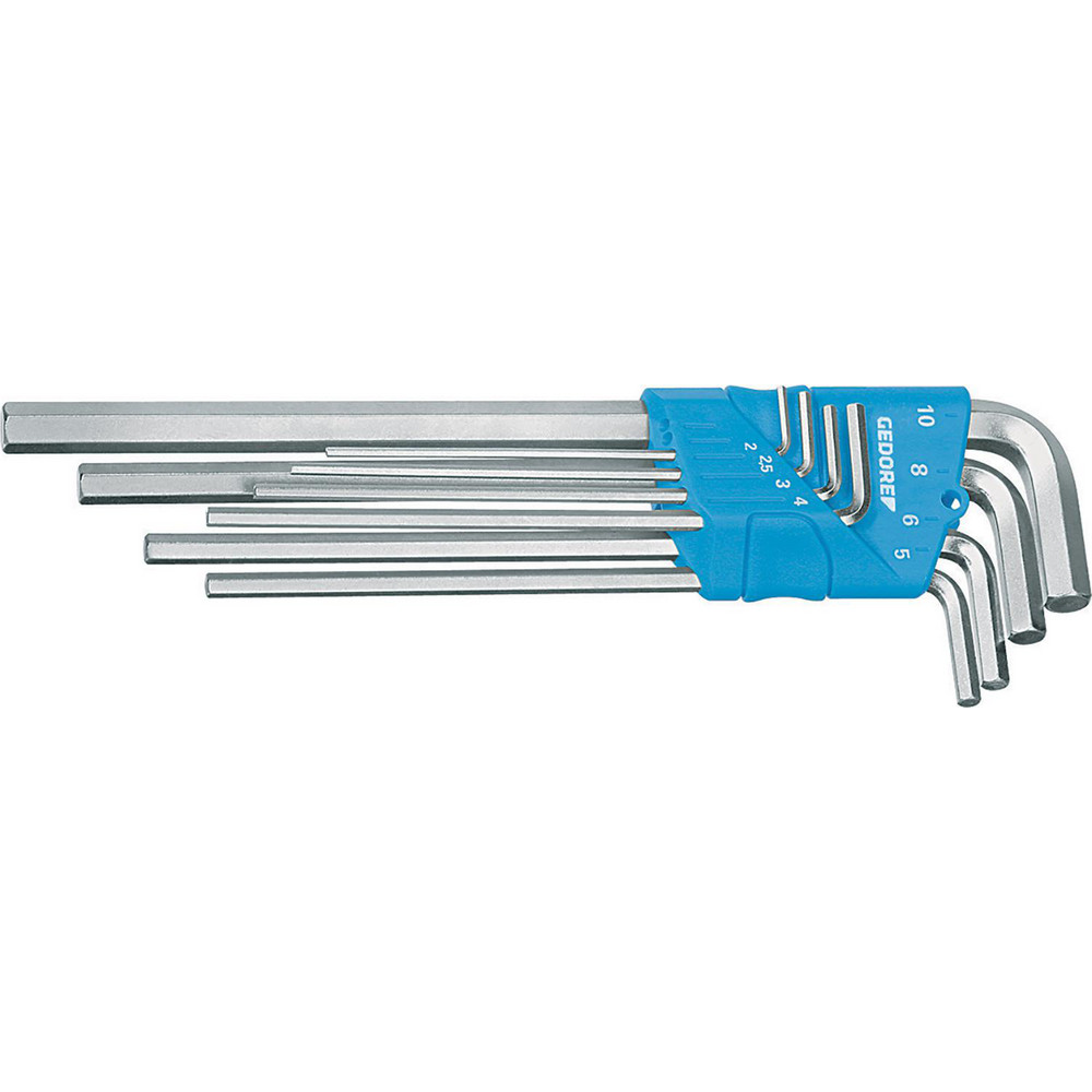 Gedore - Hex Key Sets: Ball End: No; Handle Type: L-Handle | MSC Direct