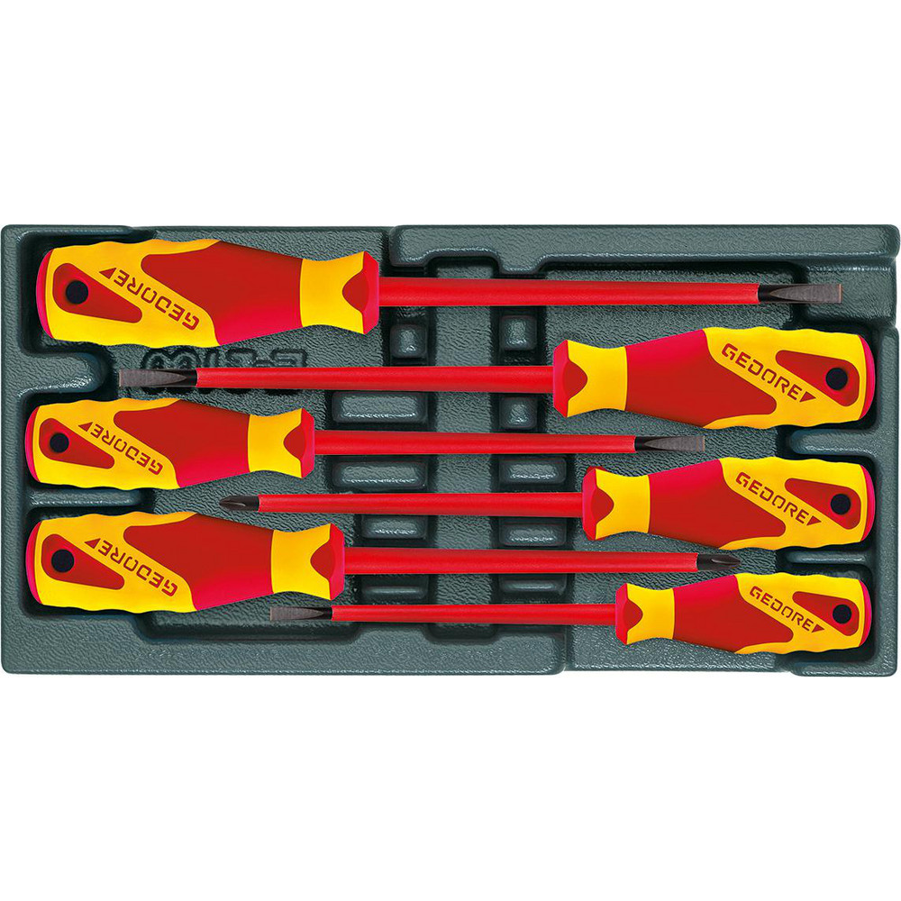 Gedore - Screwdriver Set: 6 Pc, Pozidriv | MSC Direct