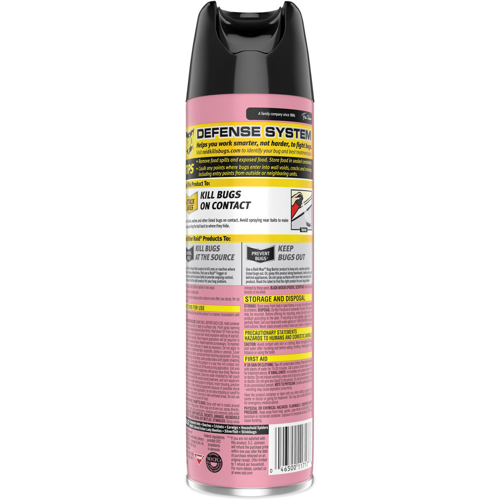 Raid - Raid Ant and Roach Killer Insecticide Aerosol Spray, Fragrance ...