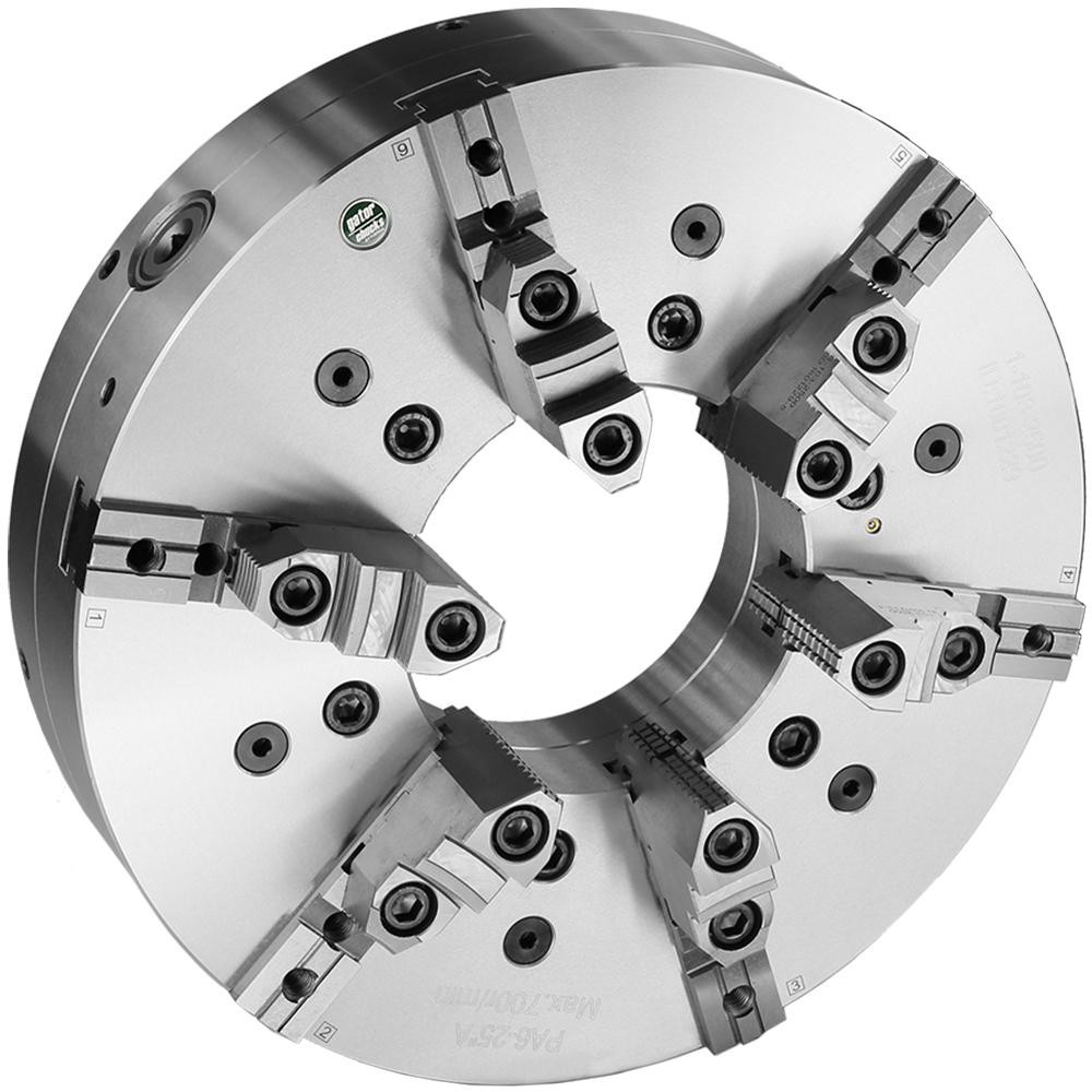 Gator Lathe Chucks - Manual Lathe Chuck: 20" Dia, 6 Jaws, Self-Centering | MSC Direct