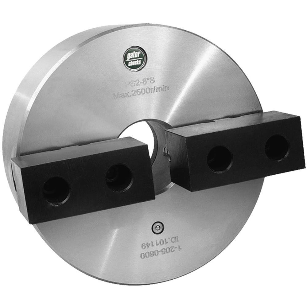 Gator Lathe Chucks - Manual Lathe Chuck: 16", 2 Jaws, Self-Centering | MSC Direct