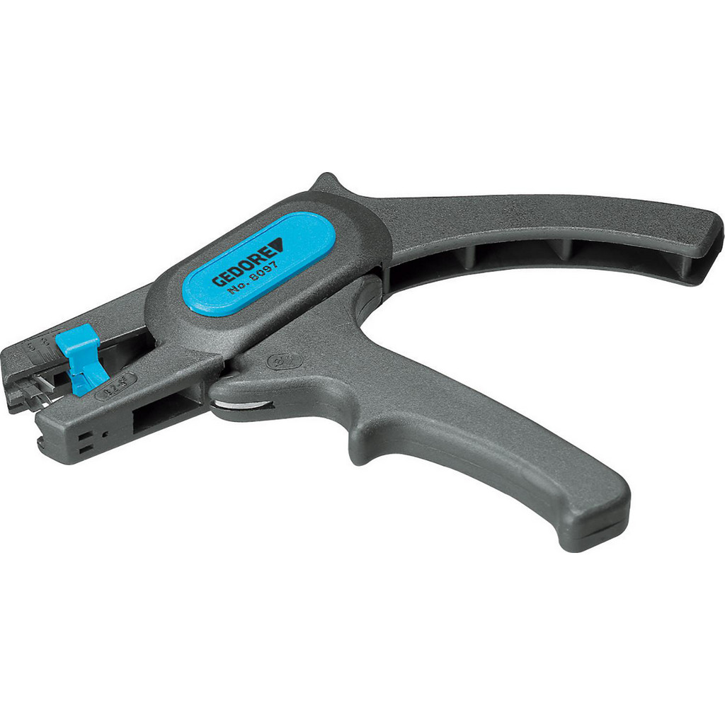 Gedore - Wire Stripper: 0.2 sq-mm to 6 sq-mm Max Capacity | MSC Direct