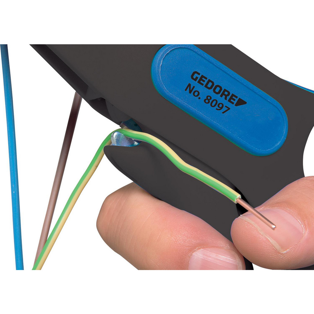 Gedore - Wire Stripper: 0.2 sq-mm to 6 sq-mm Max Capacity | MSC Direct