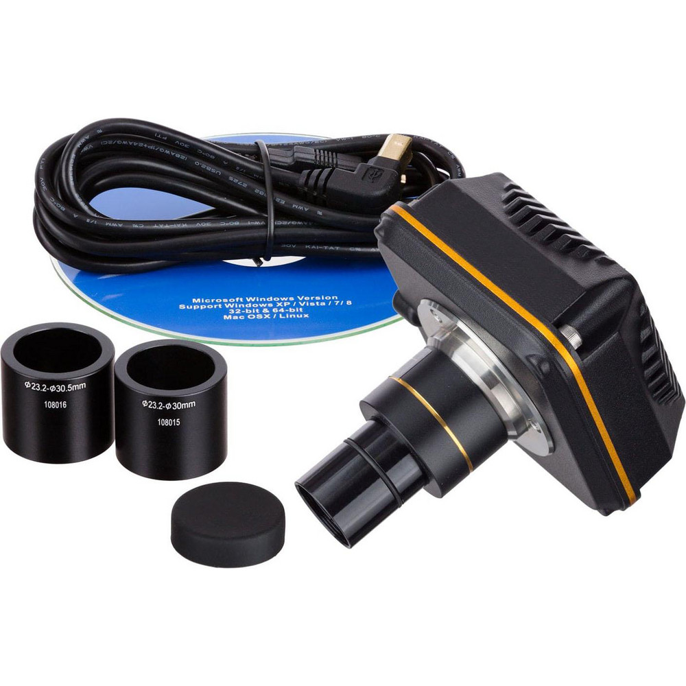 AmScope - 5MP USB 3.0 High-performance Color CMOS C-Mount Microscope ...