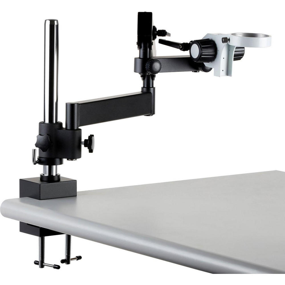 AmScope - Articulating Stand with Post Clamp and Focusing Rack for Stereo Microscopes | MSC Direct