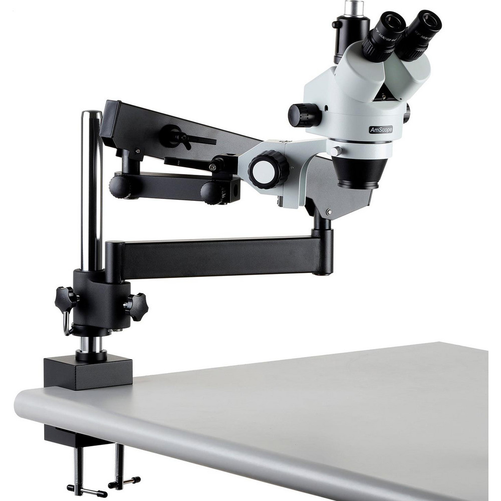 AmScope - Articulating Stand with Post Clamp and Focusing Rack for ...
