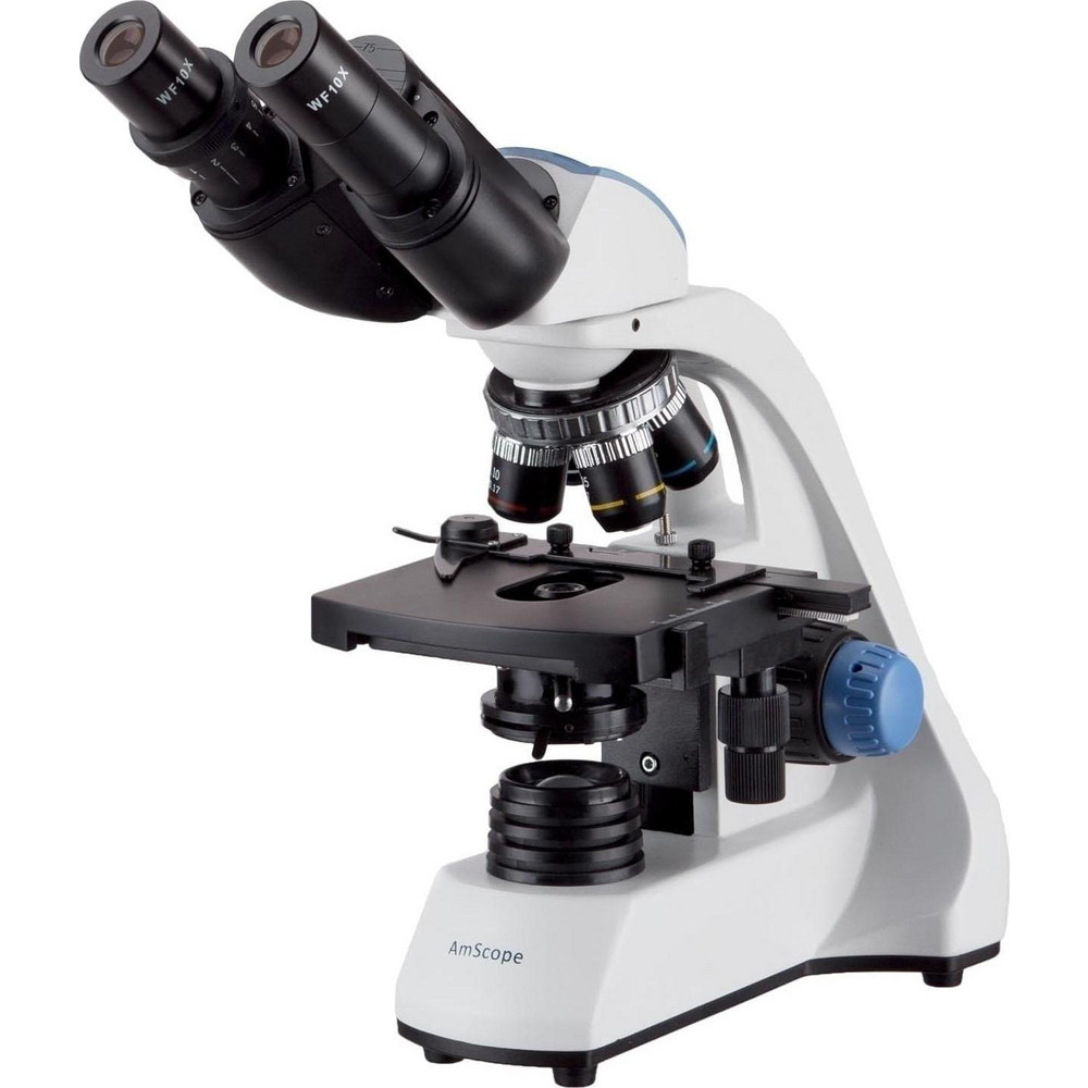 AmScope - 40X to 2500X Compact Siedentopf Binocular LED Microscope + 1 ...