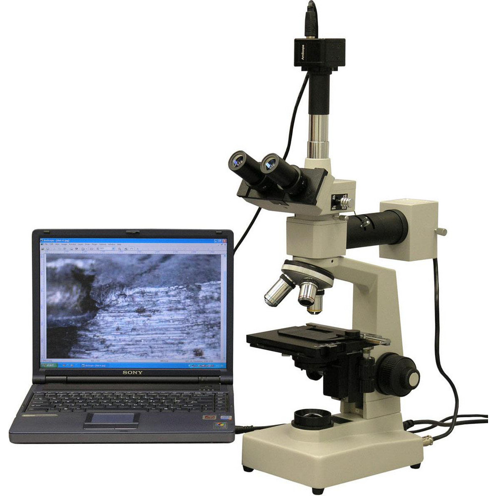 AmScope - 40X-2500X 14MP TRINOCULAR STEREO MIC | MSC Direct