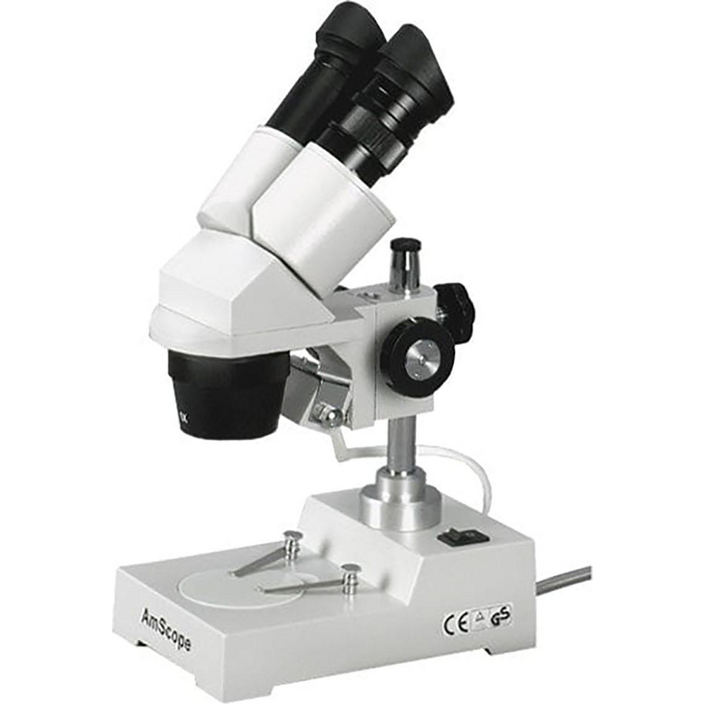AmScope - 10X-60X Compact Multi-Lens Stereo Microscope with Reverse ...