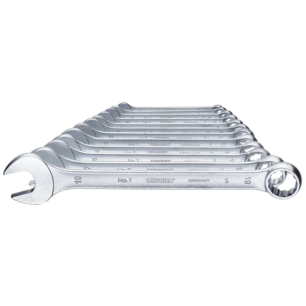 Gedore - Combination Wrench Set: 12 Pc, 6 mm - 19 mm Wrench | MSC Direct