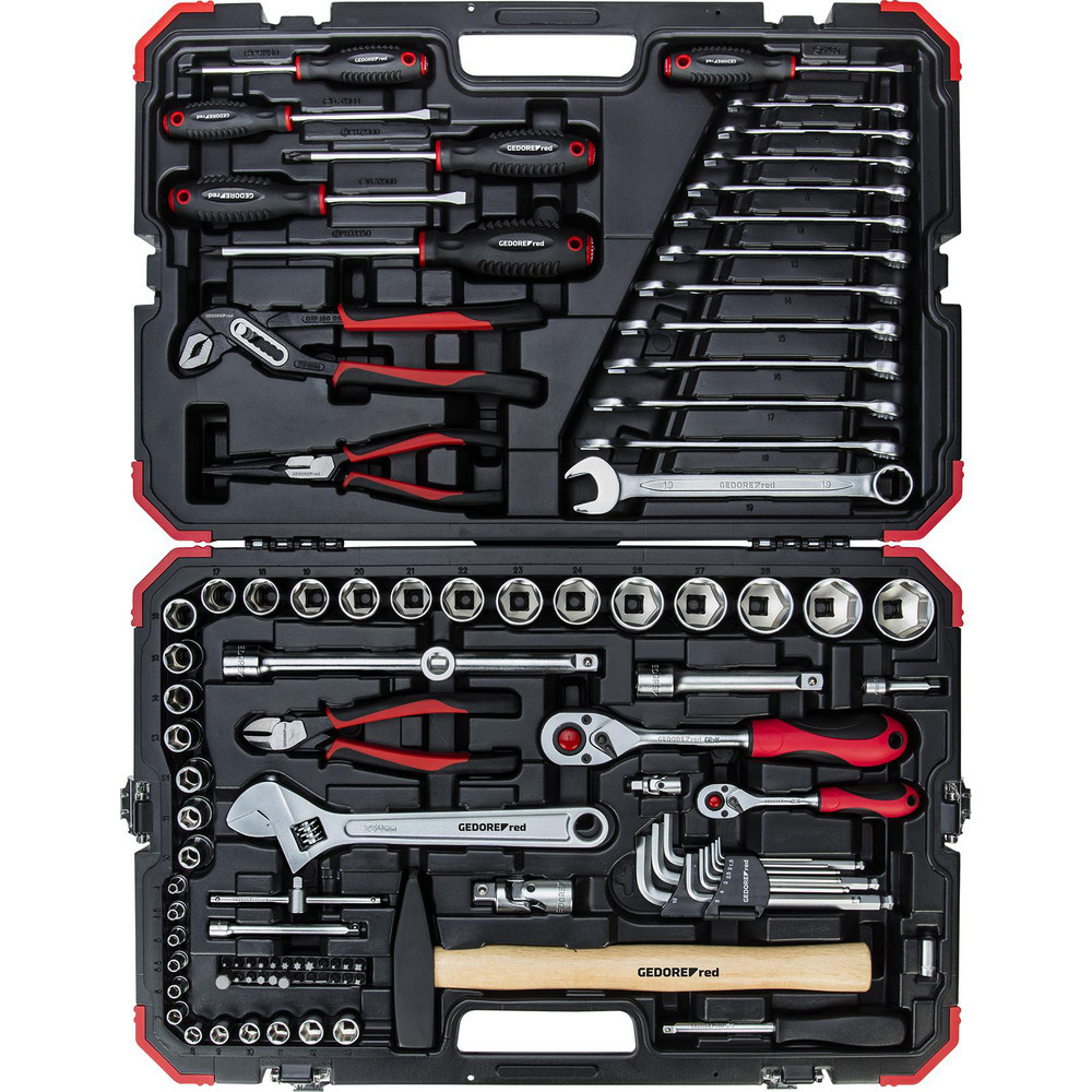 Gedore Standard Socket Set 100 Pc 1 4 In 1 2 In Drive MSC