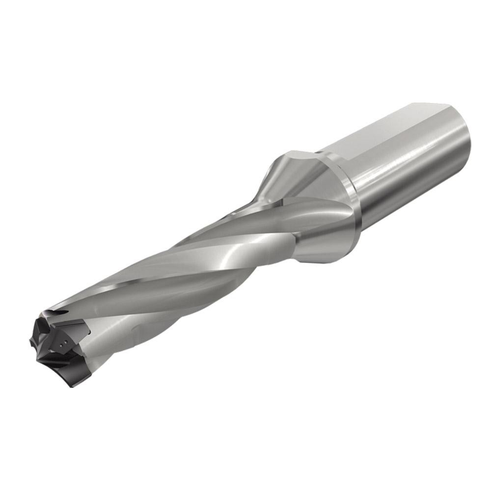Iscar - Replaceable-Tip Drill: 0.472 to 0.488" Dia, 1.525" Max Depth, 5 ...