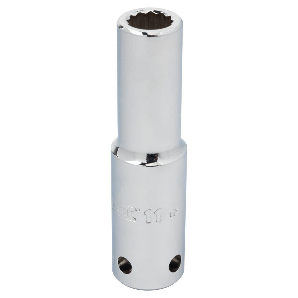 Proto - Deep Hand Socket: 1/2" Drive, 11.00 mm Socket, 12-Point | MSC ...