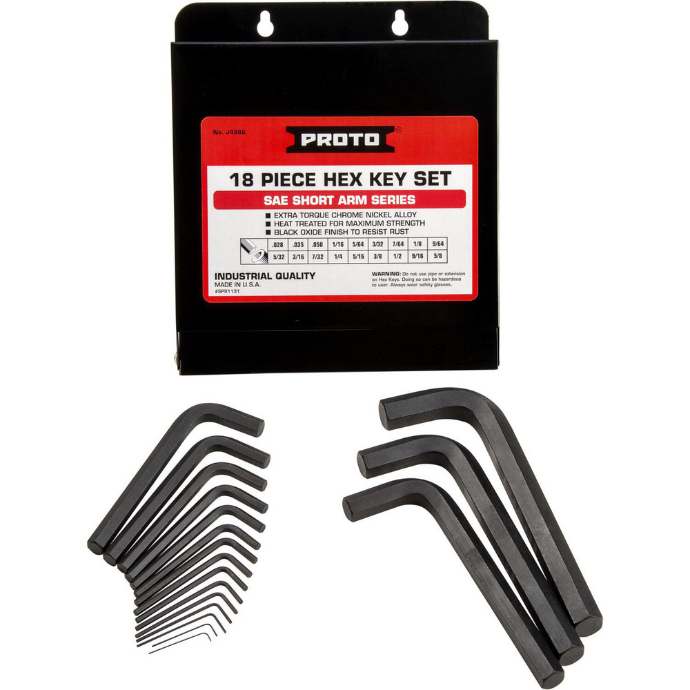 Proto - Hex Key Sets: No, L-Handle | MSC Direct