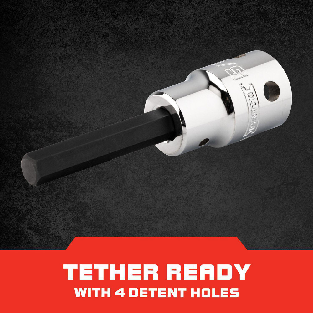 Proto - Hand Hex & Torx Bit Sockets: Socket Type: Hex Bit Socket; Drive ...