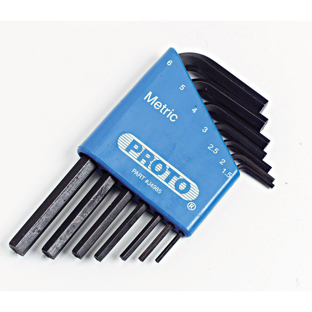Proto - Hex Key Sets: Ball End: No; Handle Type: L-Handle | MSC Direct