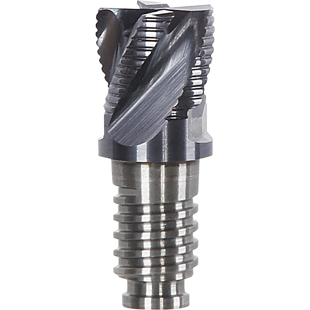 HAIMER - Corner Radius & Corner Chamfer End Mill Heads; Chamfer Angle ...