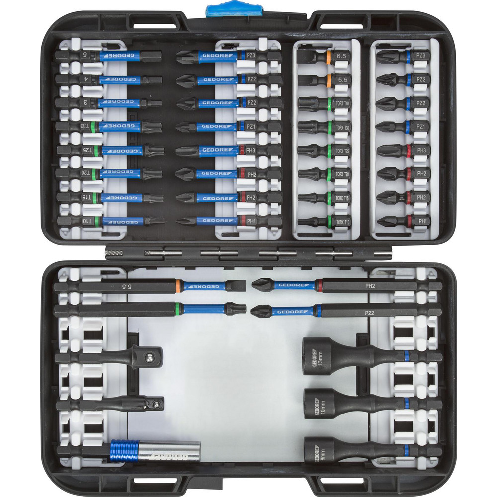 Gedore - Power & Impact Screwdriver Bit Sets; Set Type: Torsion Bit Set; Torx Size: T30; T10 ...