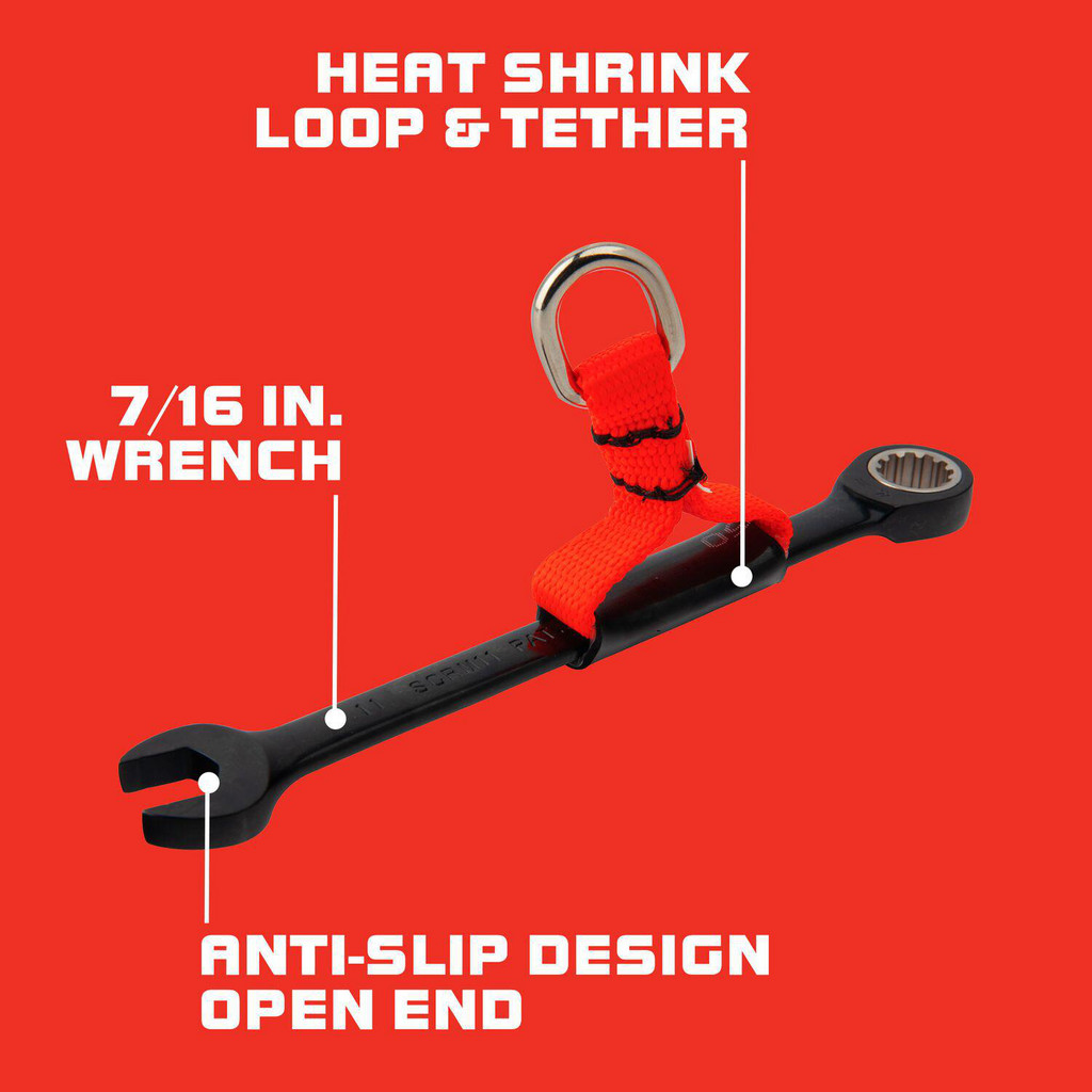 Proto - Combination Wrench: 7/16" Head Size, 15 deg Offset | MSC Direct