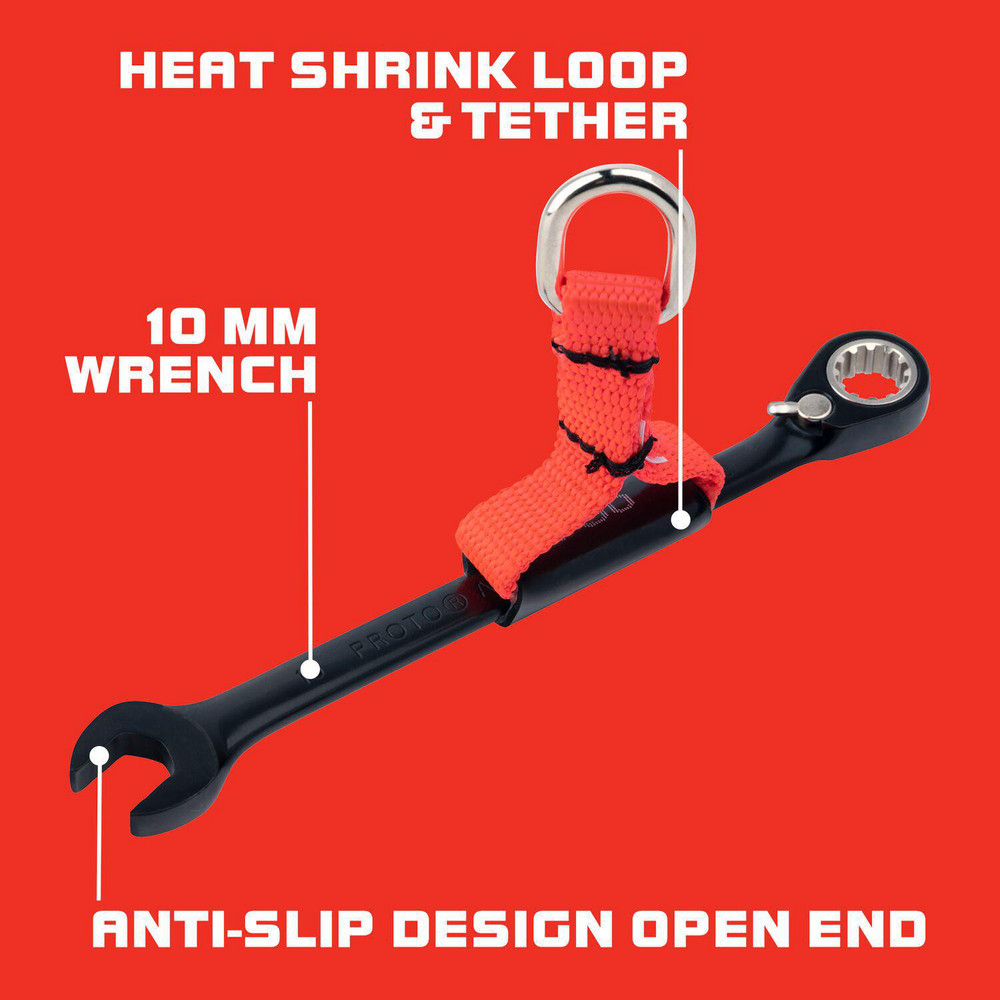 Proto - Combination Wrench: 10.00 mm Head Size, 15 deg Offset | MSC Direct