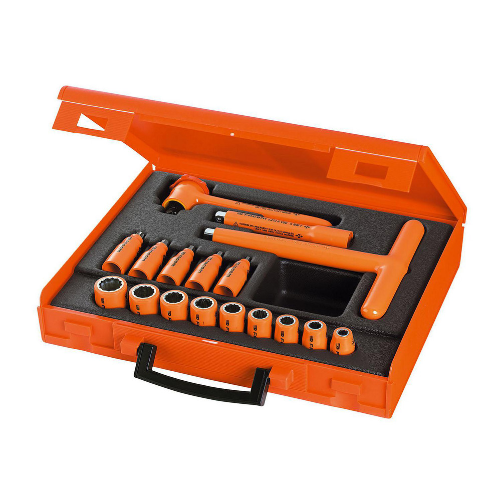 Facom - Socket Set: Insulated, 17 Pc, 3/8" Drive | MSC Direct