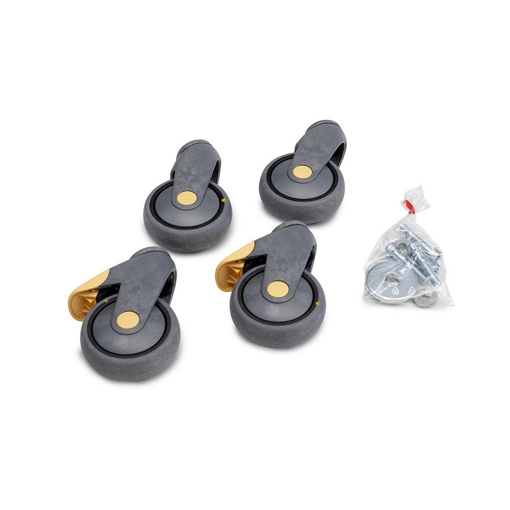 Treston - 4PC 440LB GRY ESD ELEC DESK CASTER SET | MSC Direct