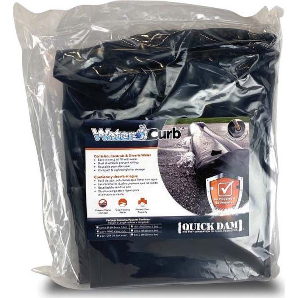 Quick Dam - Water Curb 5' x 10" | MSC Direct