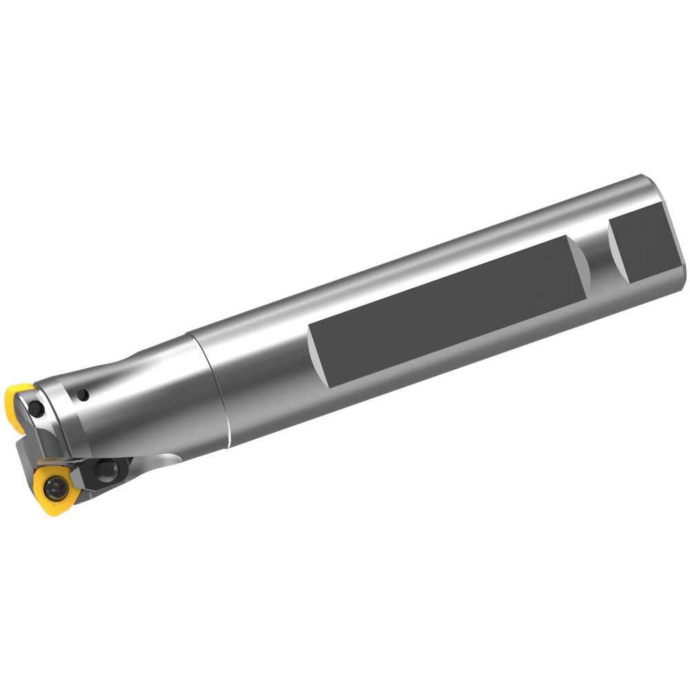 Mitsubishi - Indexable High-Feed End Mill: AJXU09R182FA16S, 1.1250, 1. ...