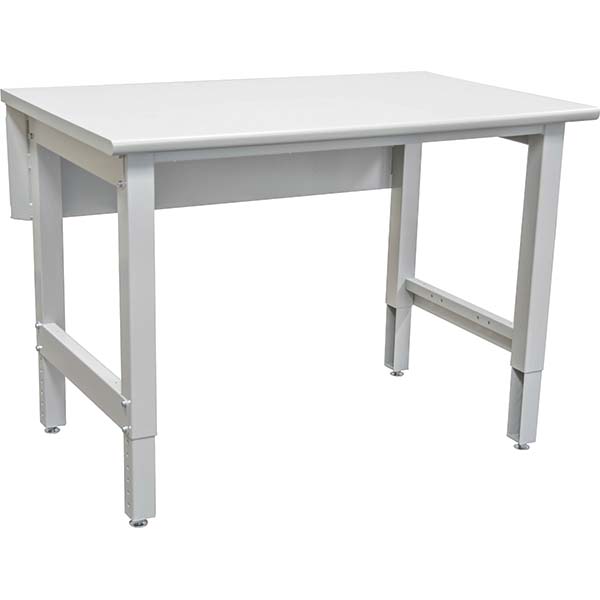Treston - Work Bench: 96" Wide, 30" Deep, 27-1/2 to 40-1/2" High ...