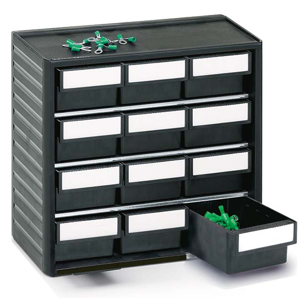 Treston - 7.08X12.20X11.41 12DRW SMALL PART CABINET | MSC Direct