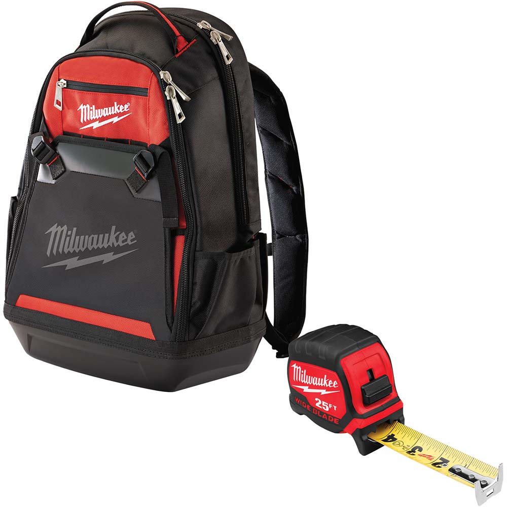 Milwaukee Tool - Tool Bags & Tool Totes Type: Backpack Tool Bag Number ...